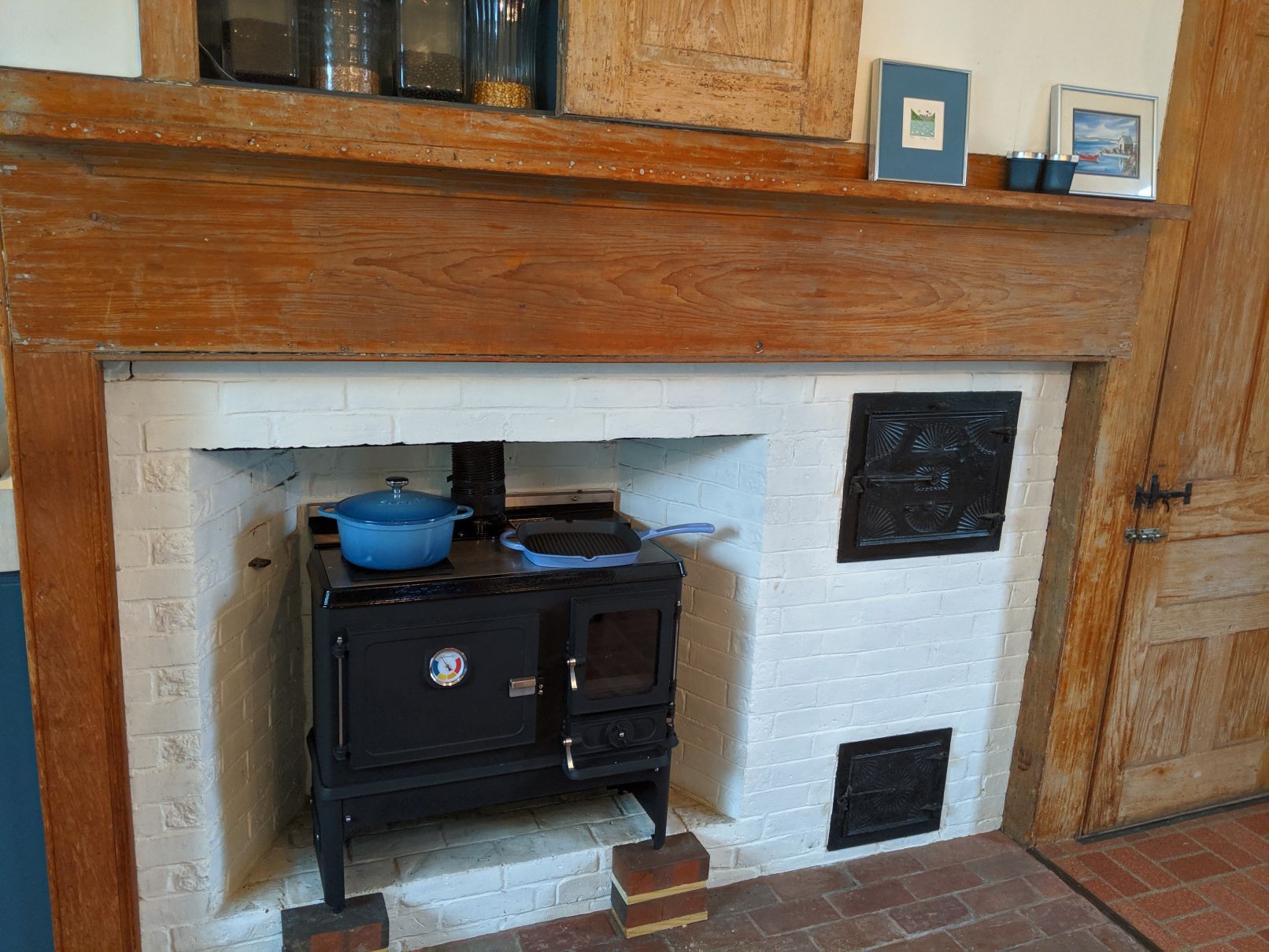 Tiny Wood Cook Stove Range by Salamander Stoves