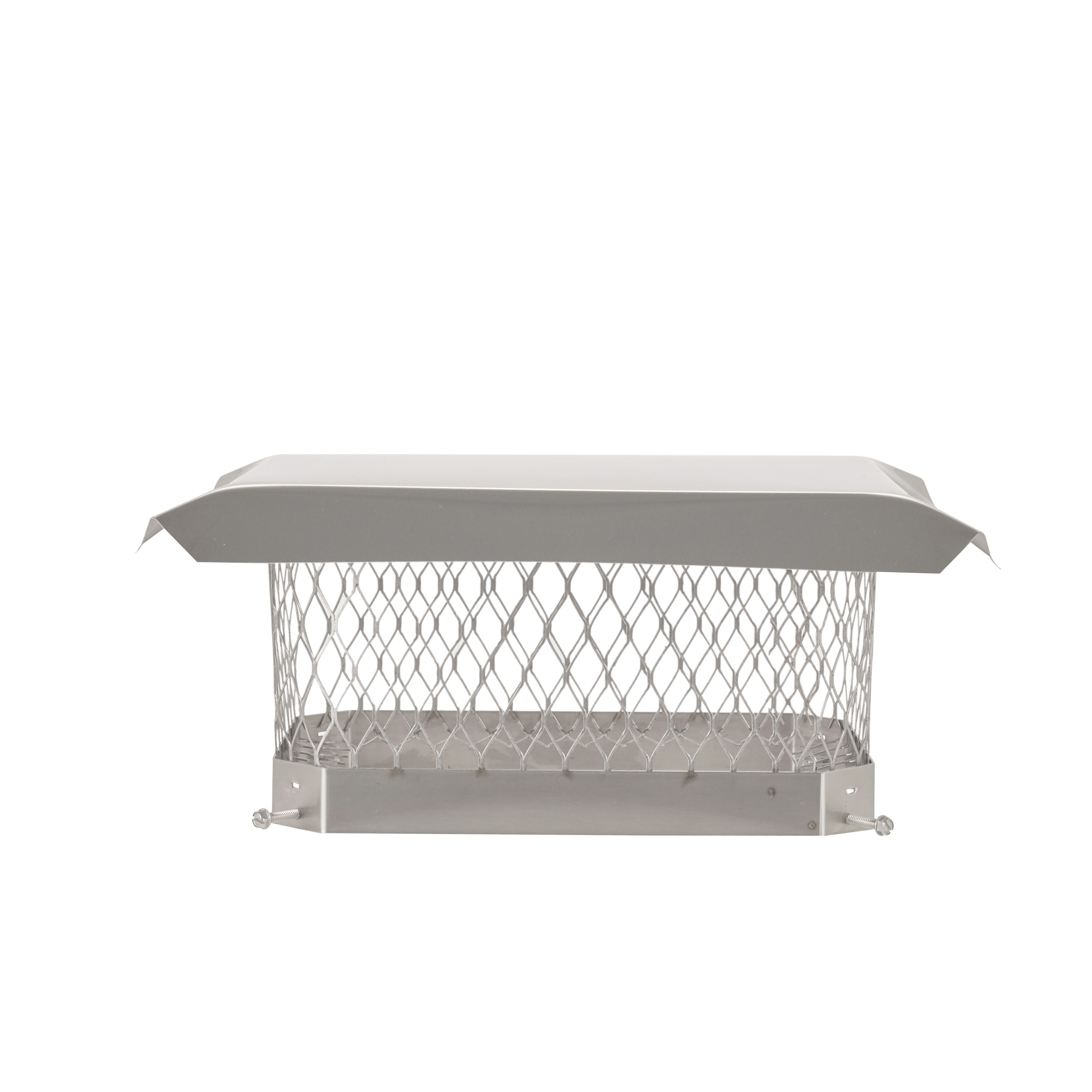 Shelter 9-in. x 13-in. Stainless Steel Single Flue Chimney Cover