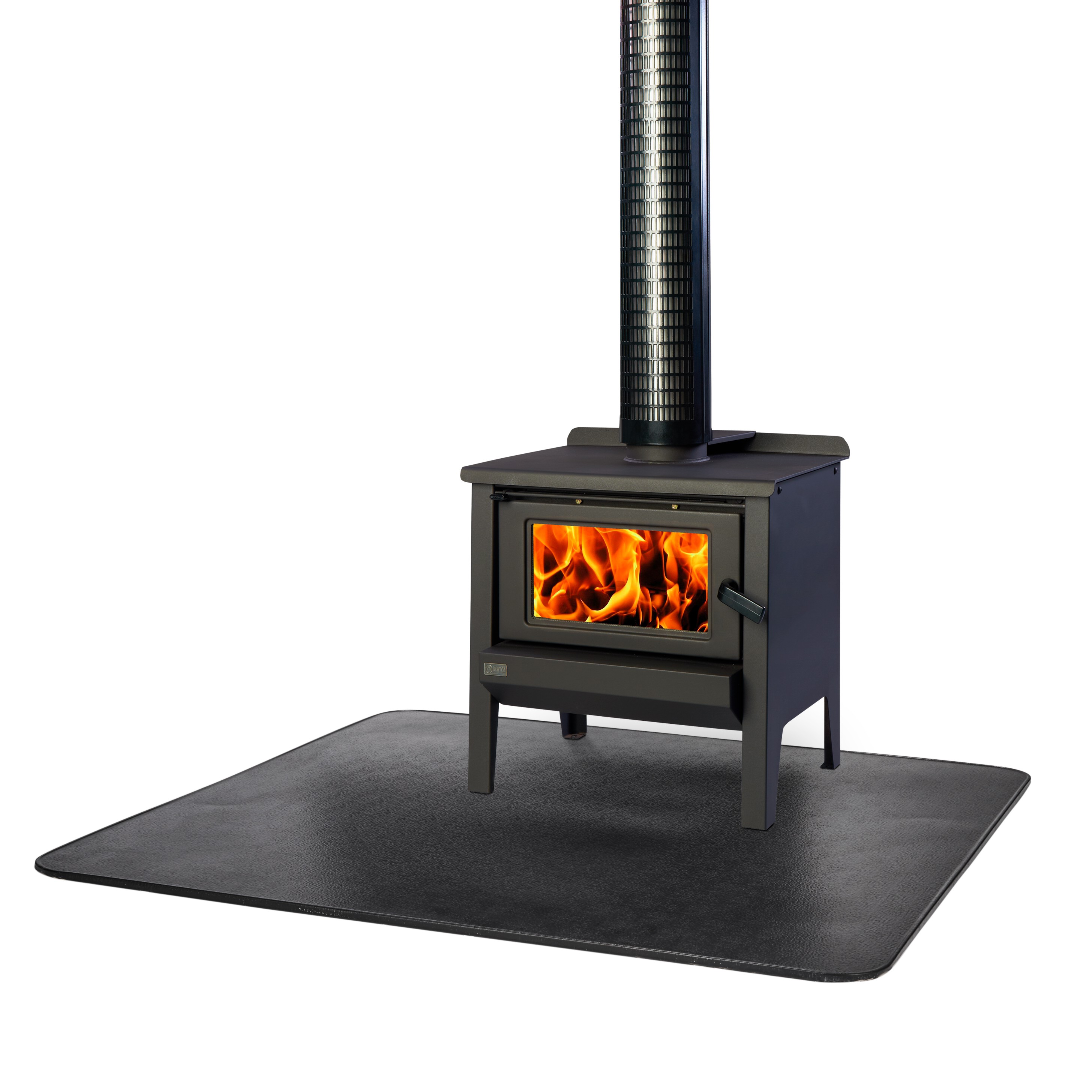 Shelter Type 2 UL1618 Black Stove Board 48-in. x 48-in.
