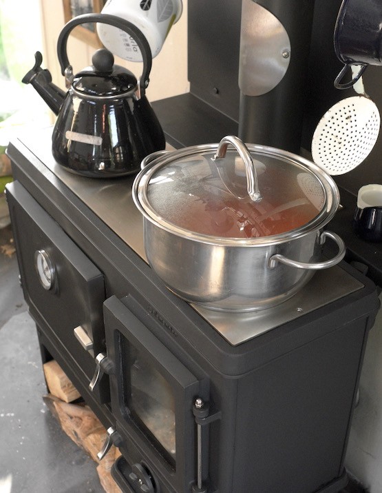 Tiny Wood Cook Stove Range by Salamander Stoves